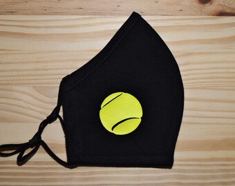 Tennis Face Mask | Etsy