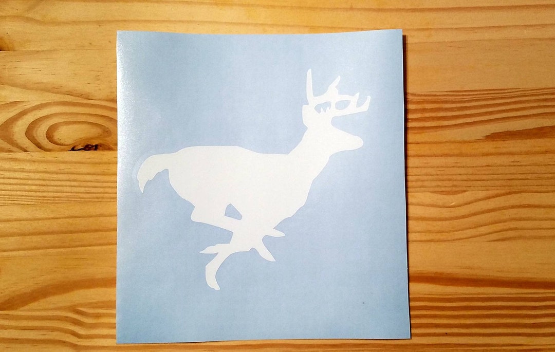Buck Deer Running Decal for Truck, Car, Dog Box - Etsy
