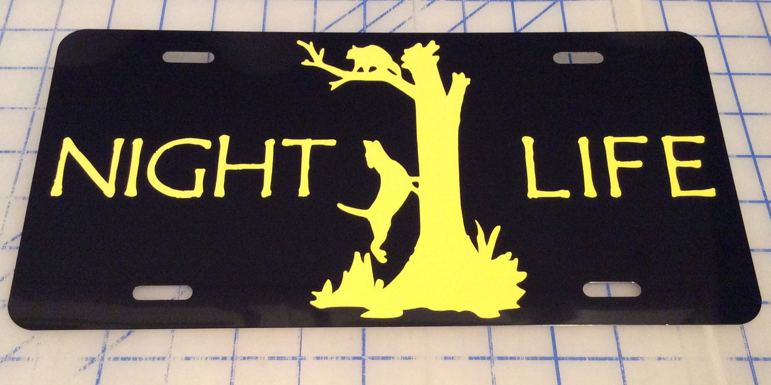 Coon Hunting License Plate - Etsy