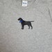 Infant, Toddler Customizable Black Lab Shirt - Etsy