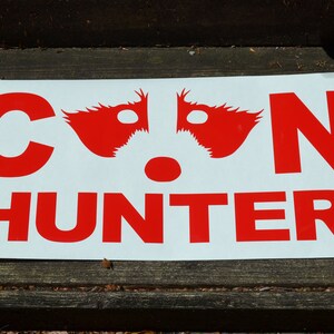 Coon Hunter Decal - Etsy