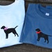 Infant, Toddler Customizable Black Lab Shirt - Etsy
