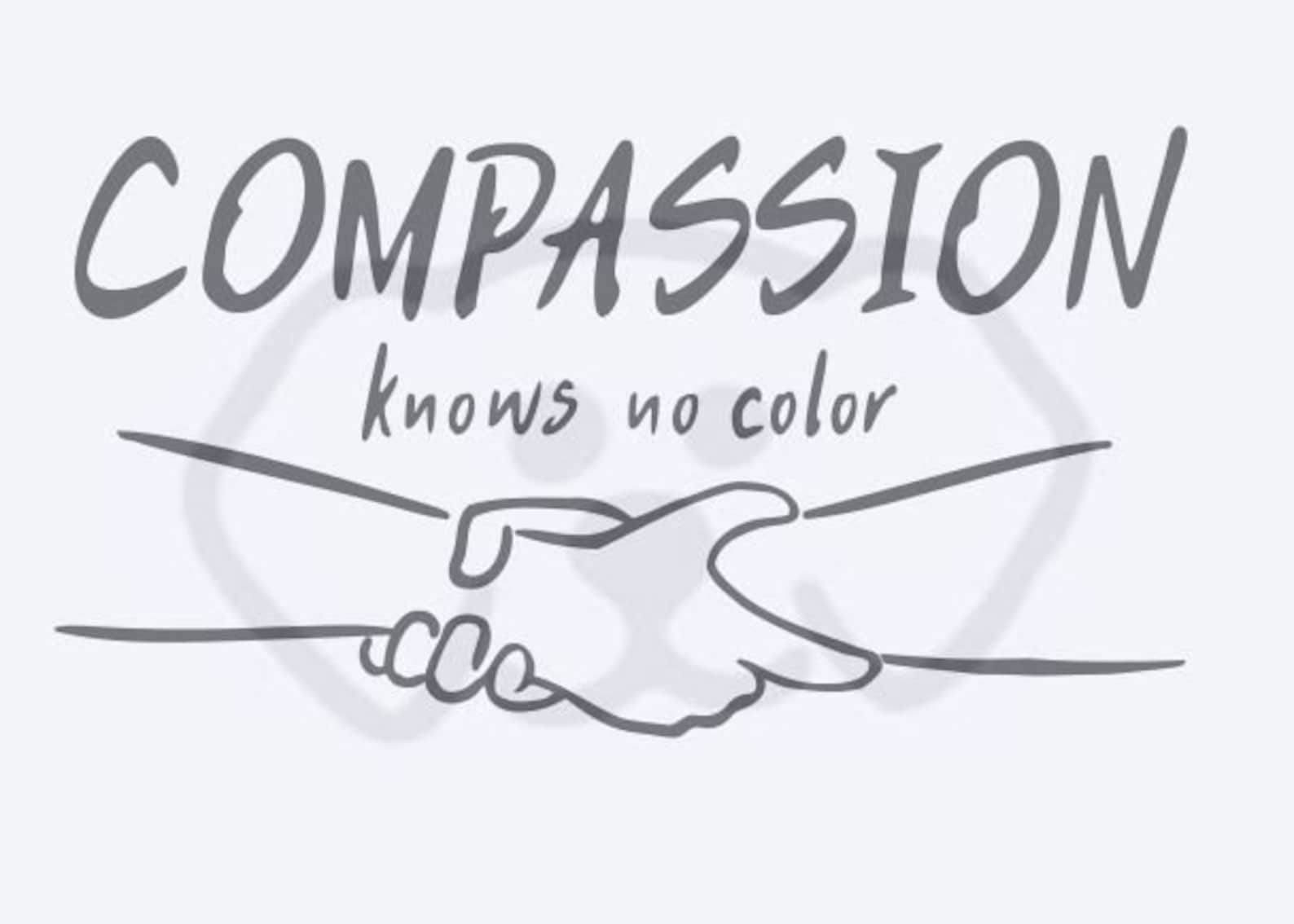 Compassion Holding Hands SVG, PNG, DXF, Eps Cut Files for Signs Shirts ...