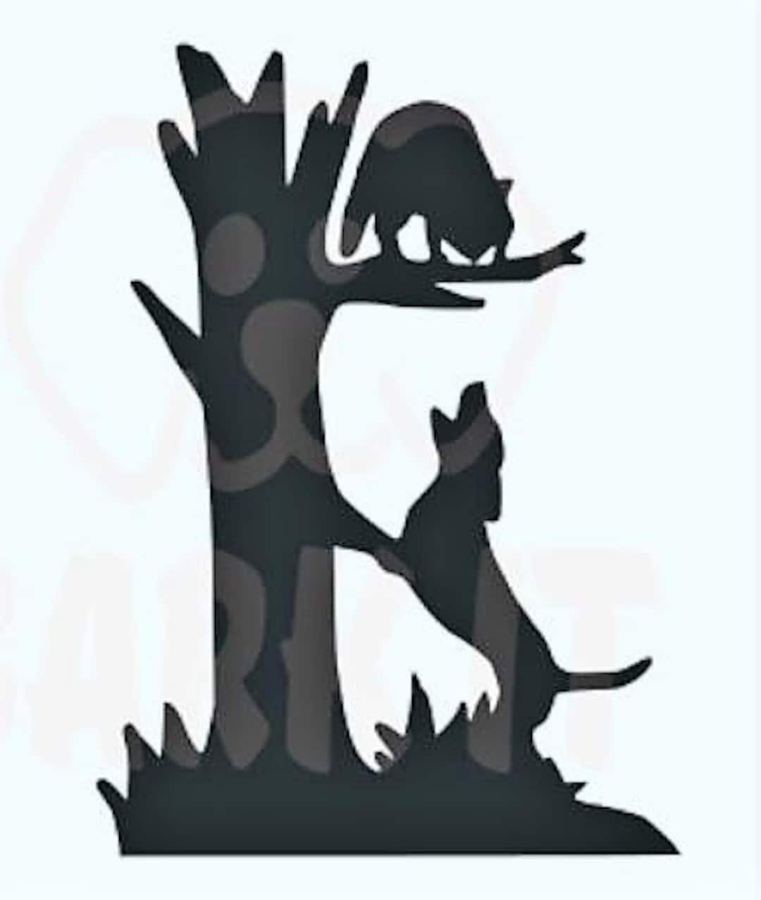 Coon Hunting Hound Treed Coon SVG, PDF, PNG, eps, Digital Download Cut ...