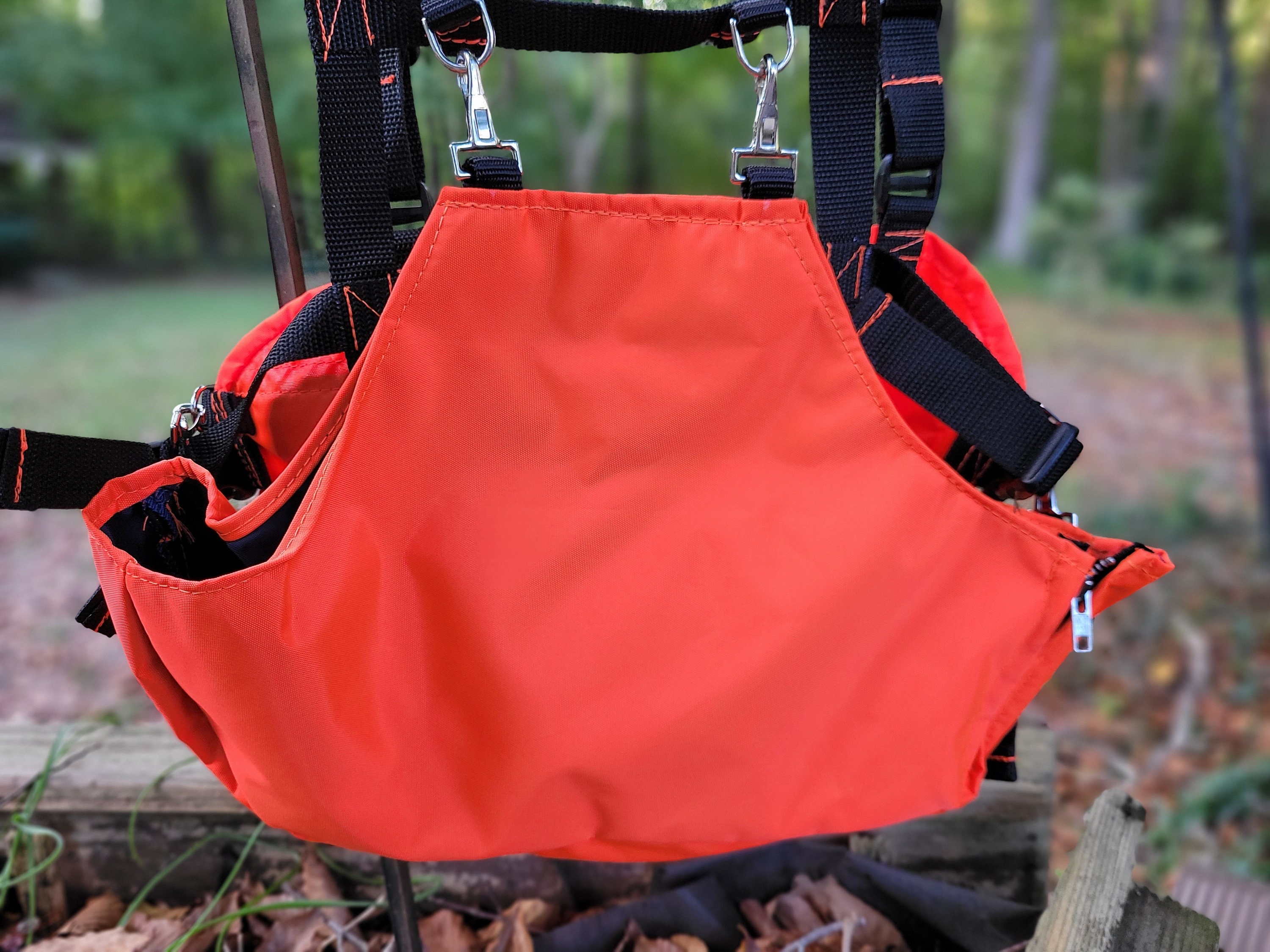 Vest with game bag store