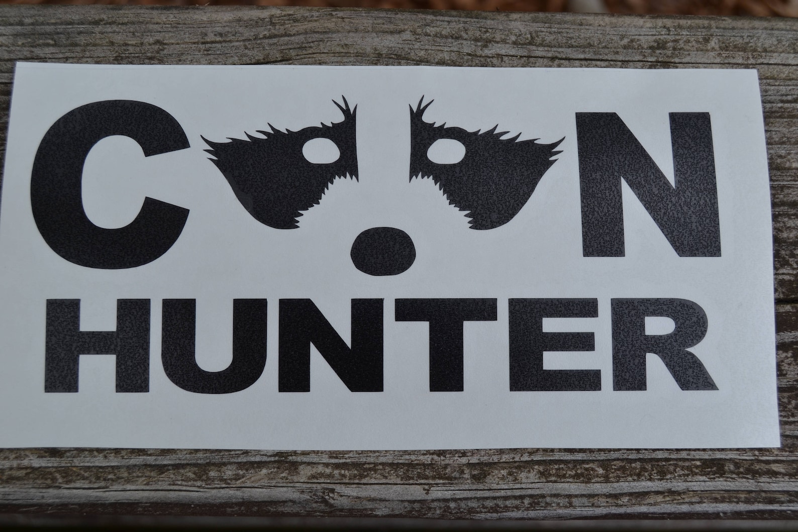 Coon Hunter Decal - Etsy
