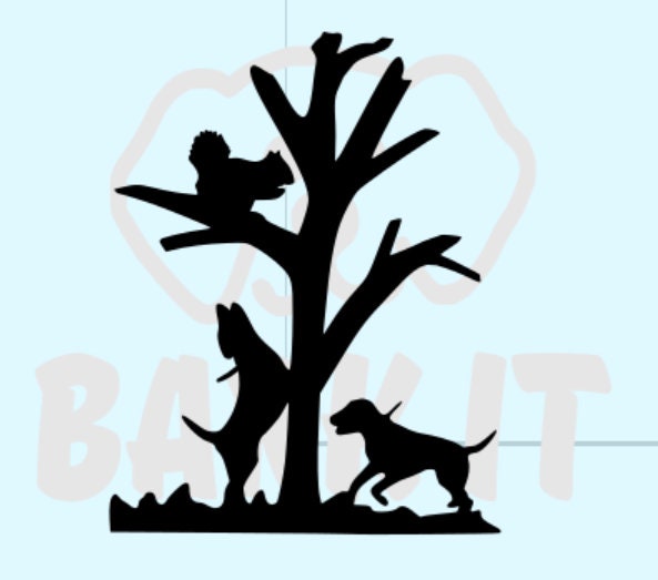 Hound Dogs Squirrel Hunting SVG, PDF, PNG, Eps, Digital Download Cut ...