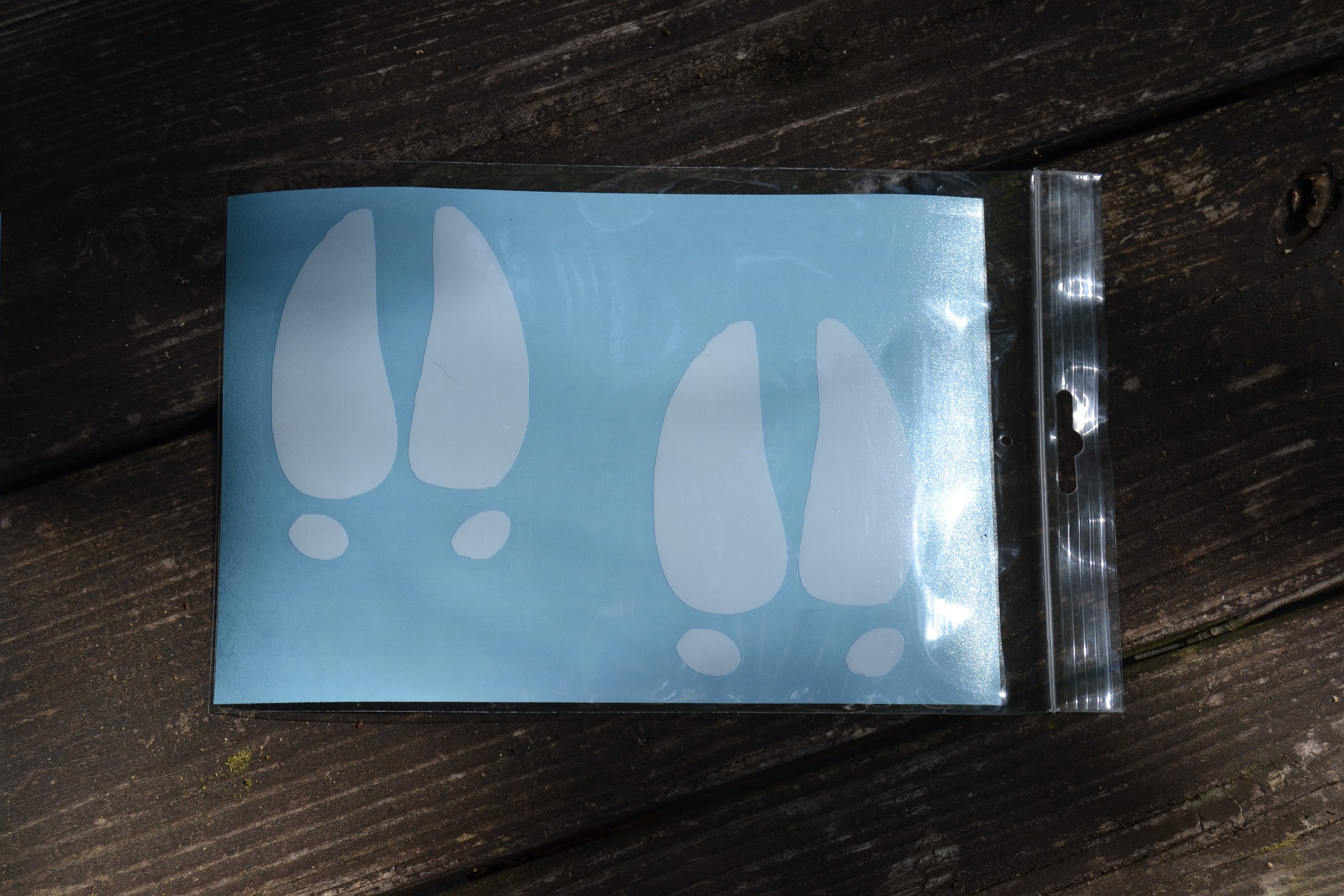 Deer Hunting Outdoor Vinyl Deer Tracks Decal Sticker - Etsy