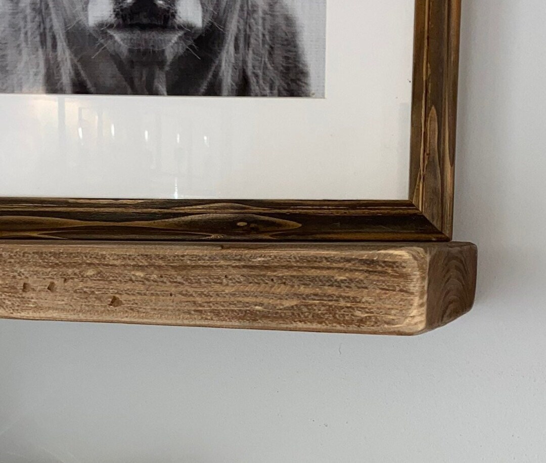 STRONG BARN BEAM Shelves, Over 2" Thick, Heavy Duty Shelving, Farmhouse ...