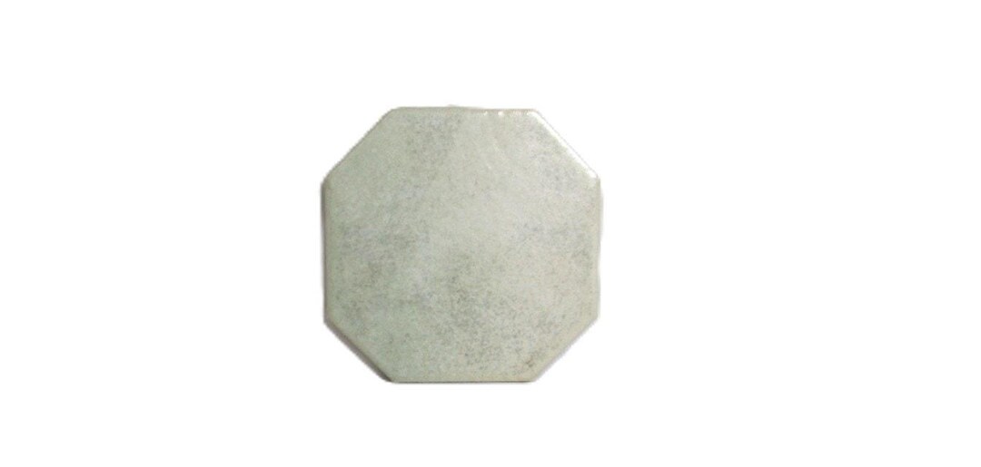 Florida Tile Ming Green Octagon Ceramic Tile Bath or Kitchen Backsplash ...