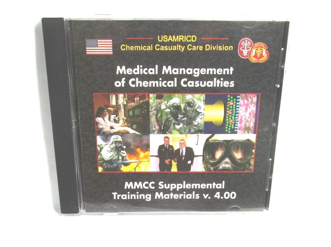 Medical Management of Chemical Casualties CD V4.00 USAMRICD Army ...