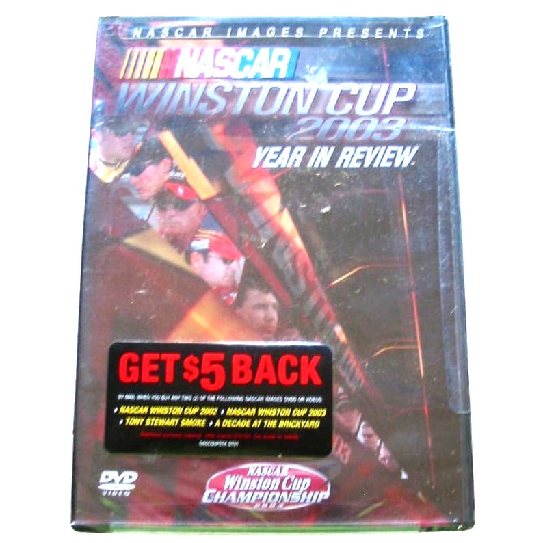 Dreamworks NASCAR Winston Cup Year in Review 2003 DVD Documentary Car ...