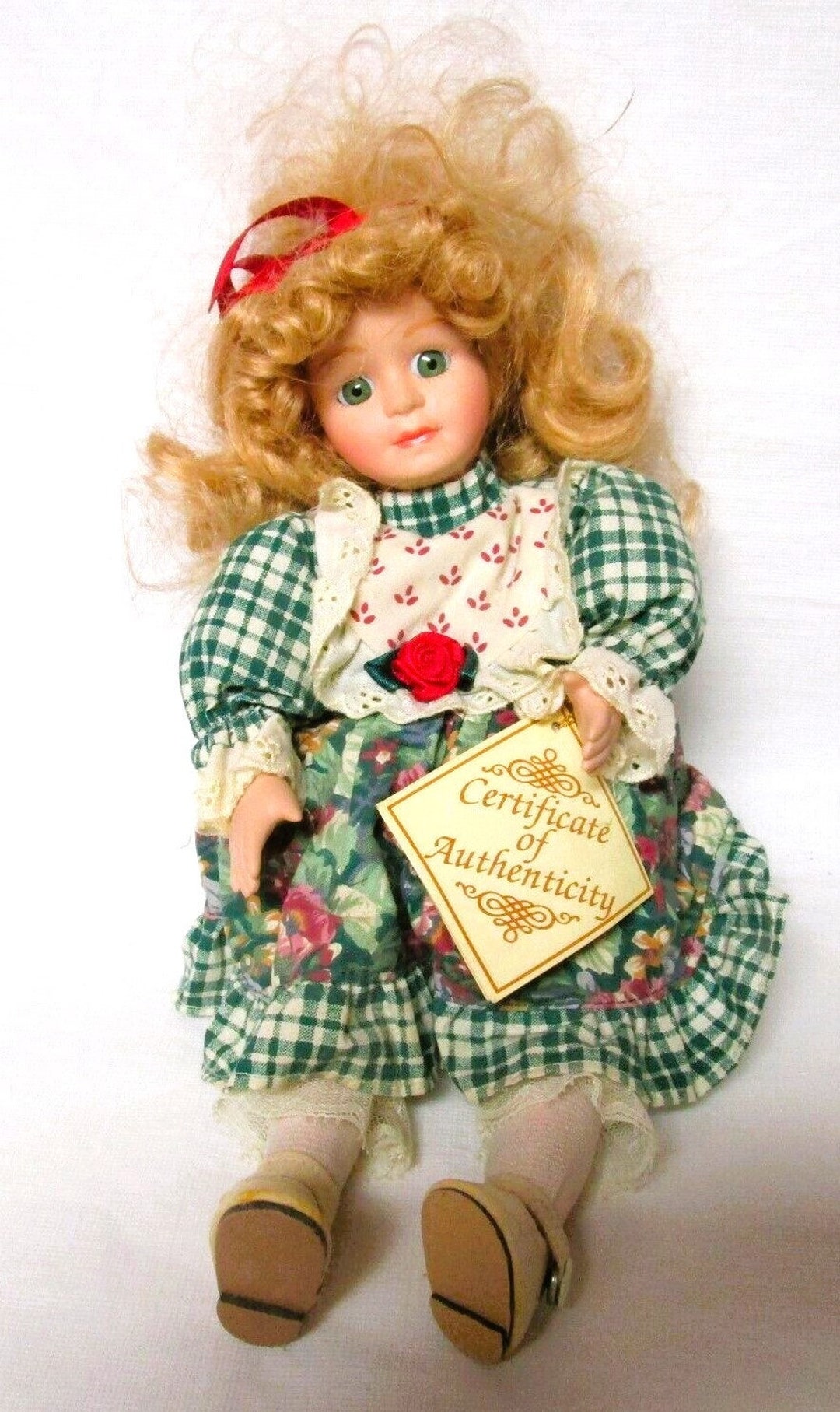 Soft Expressions Porcelain Bisque Doll 11 Inches, Musical, Impossible ...
