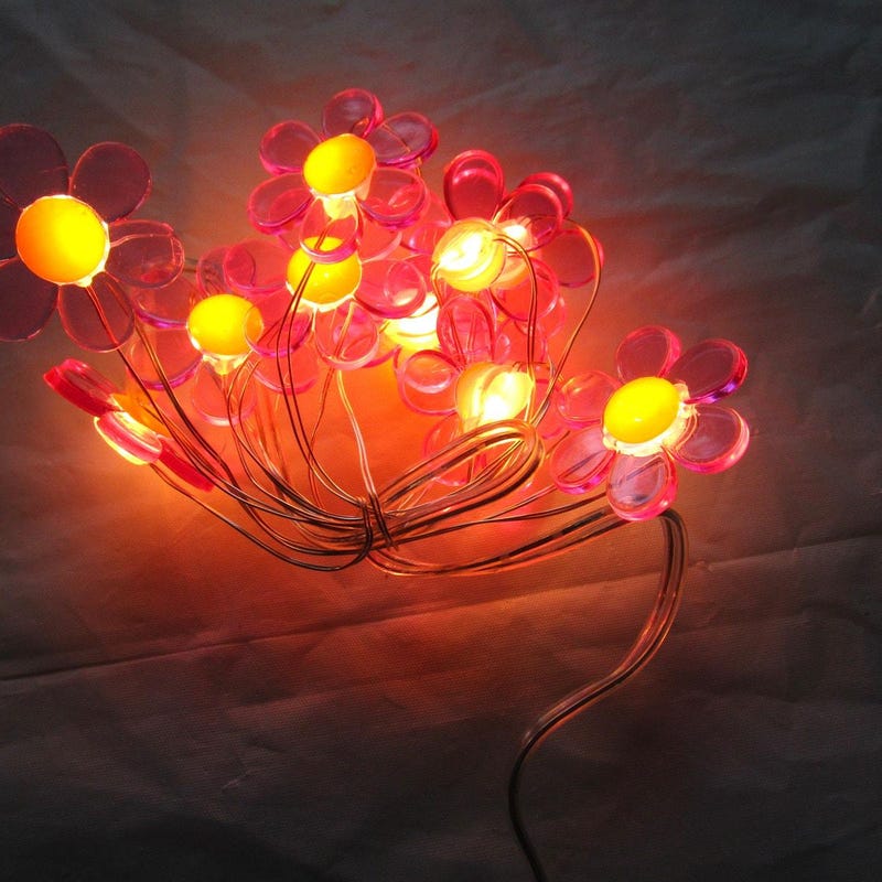 Flower String Lights - Etsy
