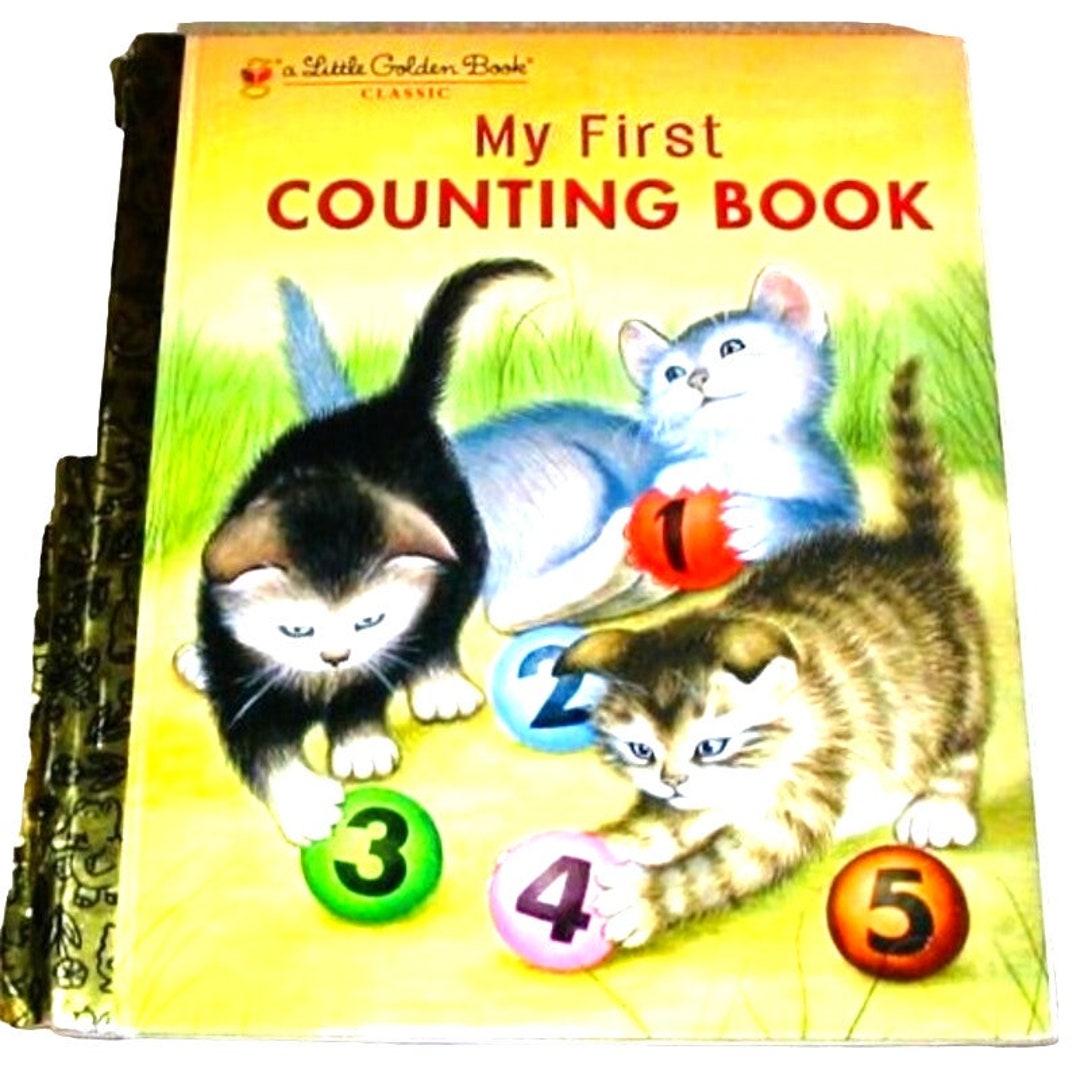 My First Counting Book 1985 Little Golden Hardcover Book by Lilian ...