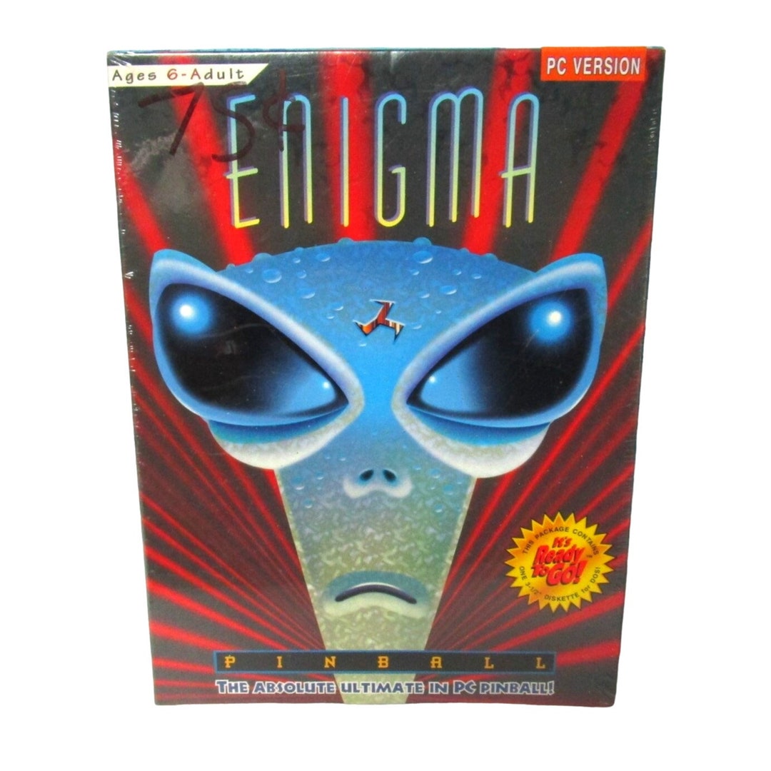 Enigma Vintage Pinball PC Game From 1994 Ages 6 to Adult - Etsy