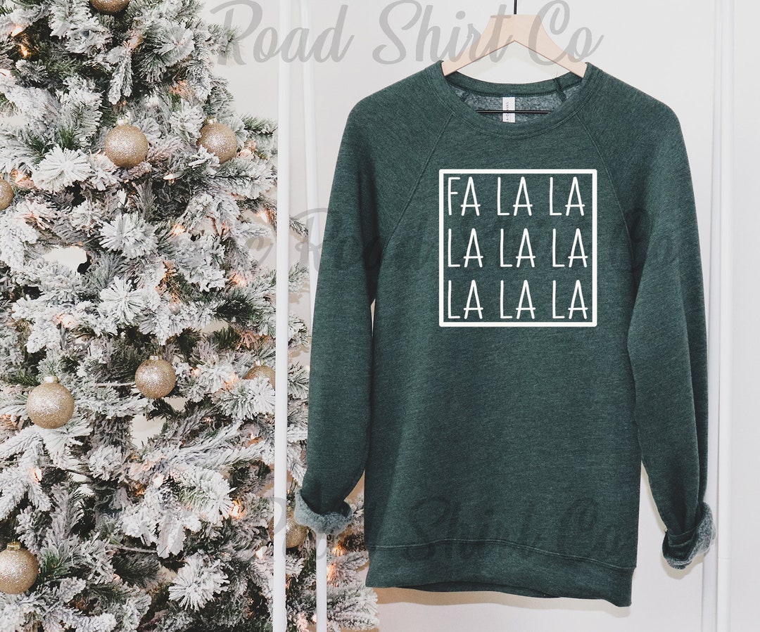 Falala Sweatshirt, Christmas Sweatshirt, Christmas Wishes Shirt ...