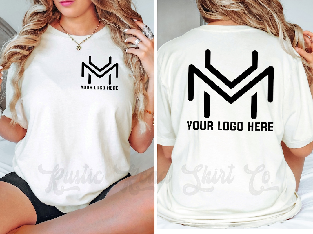 Custom Logo Shirt, Company Logo Shirt, Team Logo Shirt, Personalized ...
