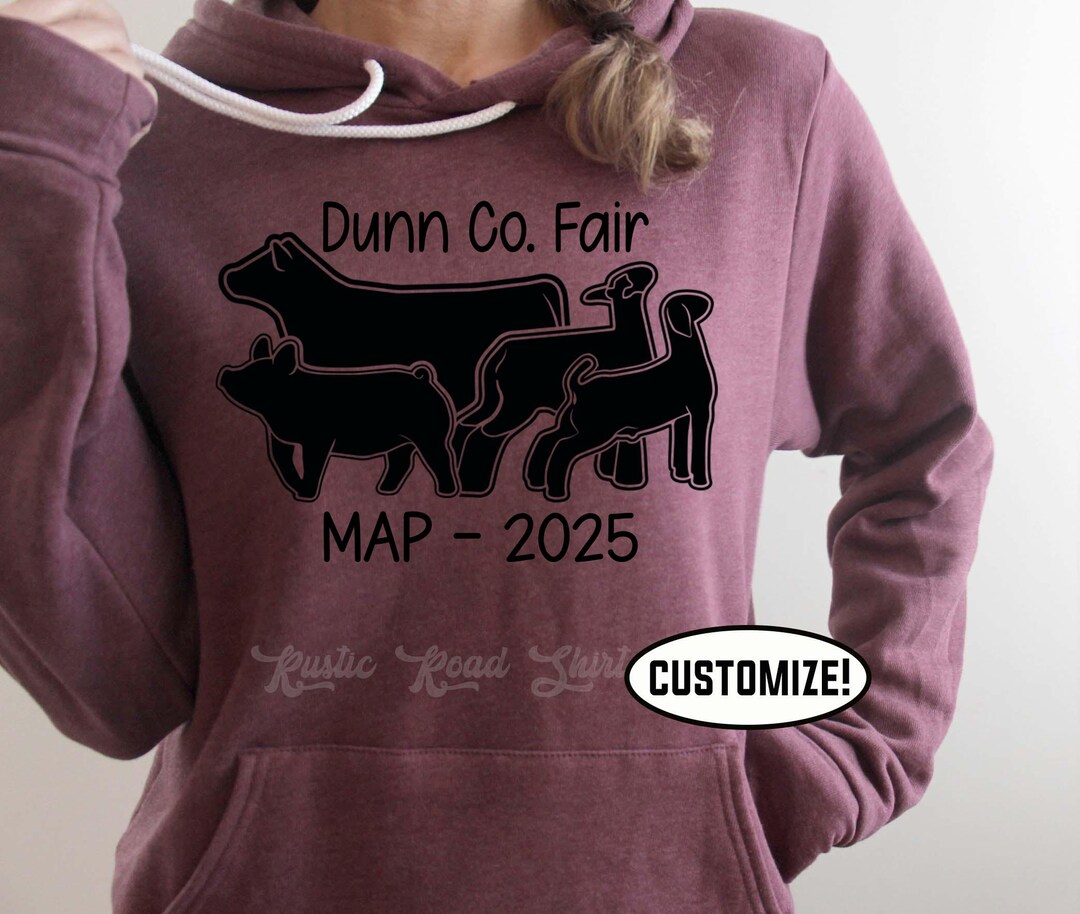 Dunn County Fair MAP Sweatshirt - Etsy