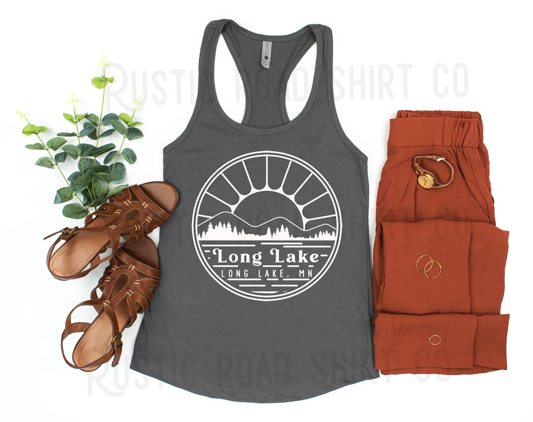 Custom Lake Shirt, Women's Lake Tank Top, Custom Lake Tank Top, Family ...