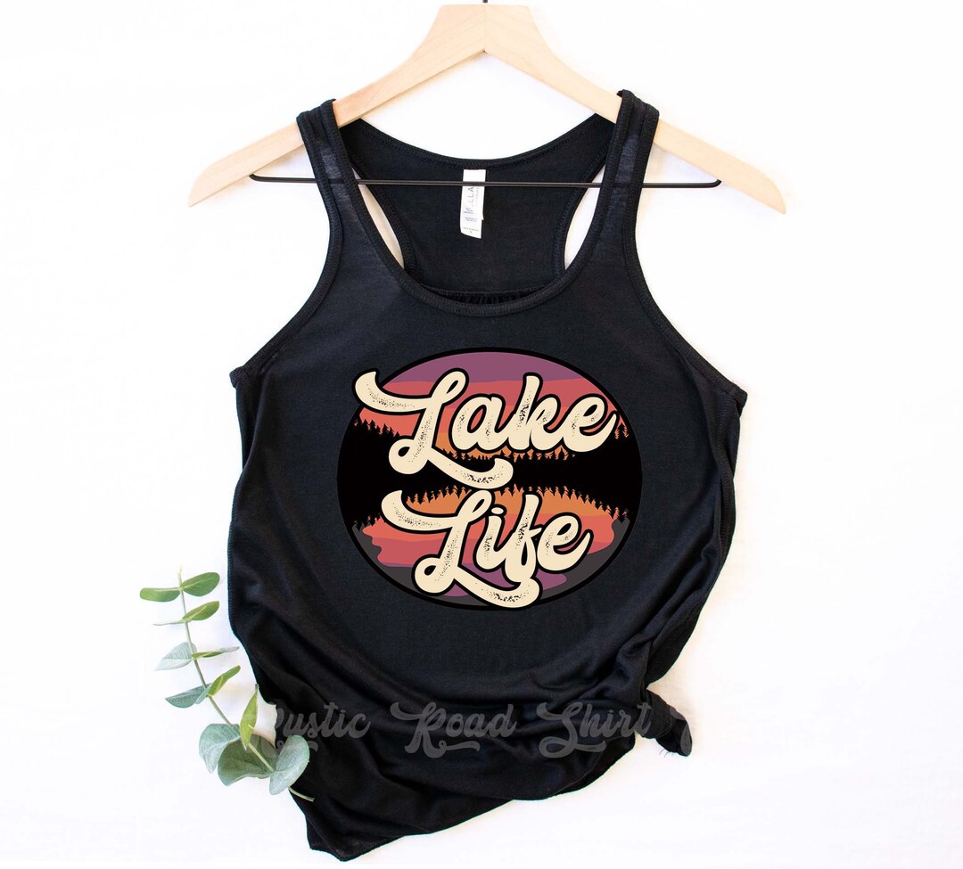 Custom Lake Tank Top, Bachelorette Party Shirts, Summer Tank Top ...