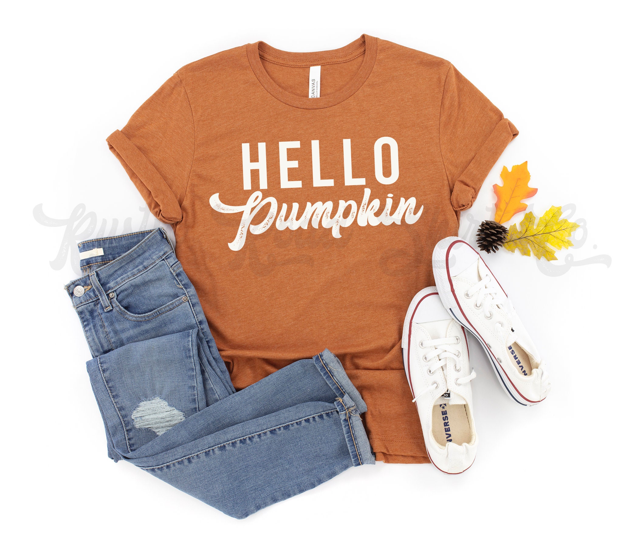 Hello Pumpkin Shirt Fall Shirt Women's Fall Tshirt | Etsy