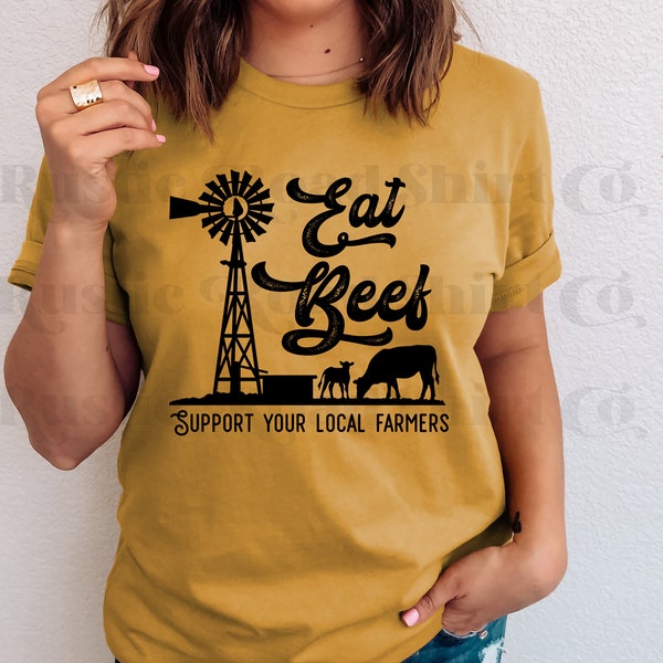 Eat Beef Shirt - Etsy