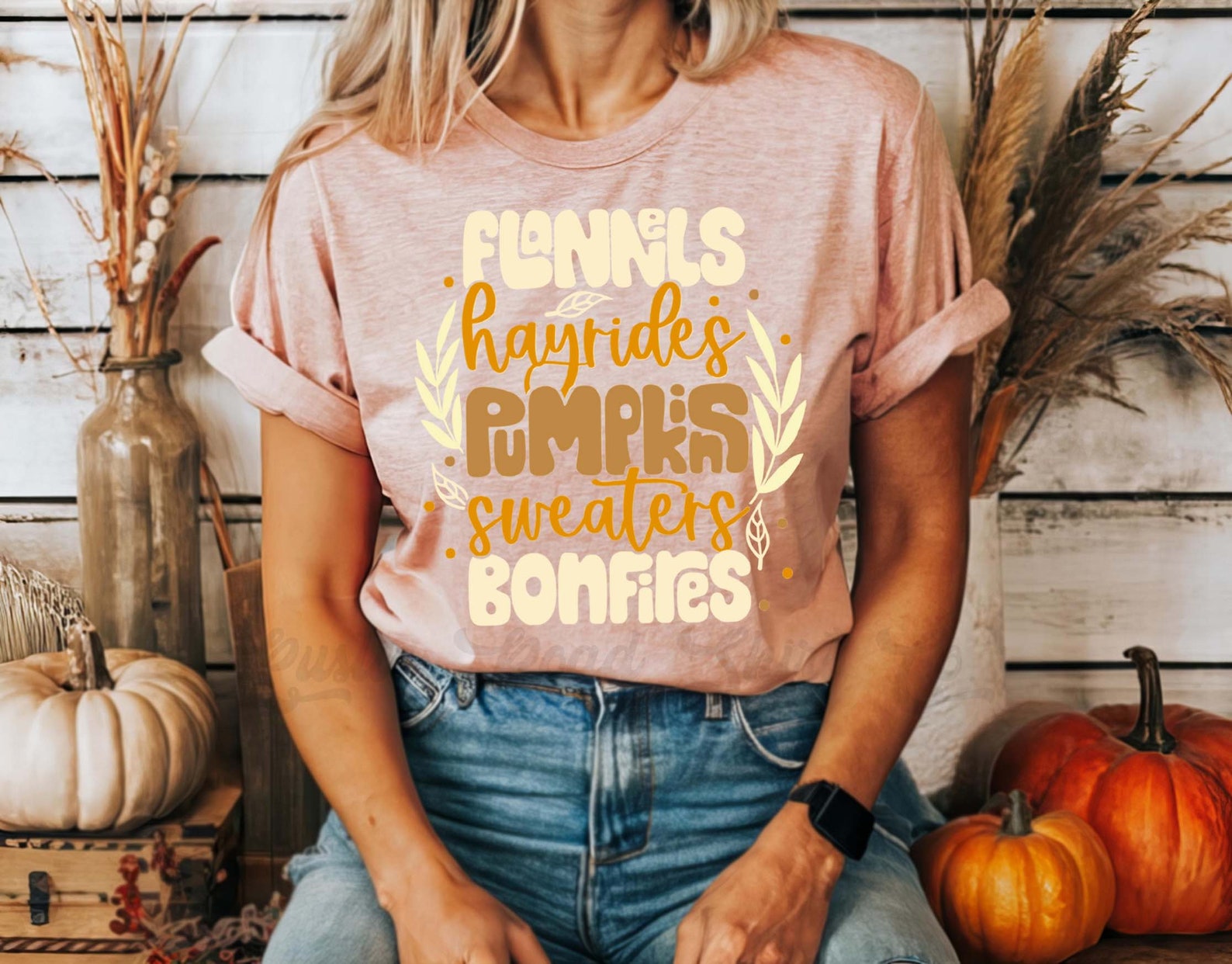 Hello Fall Shirt, Fall Words Shirt, Women's Fall Shirt, Autumn Shirt ...