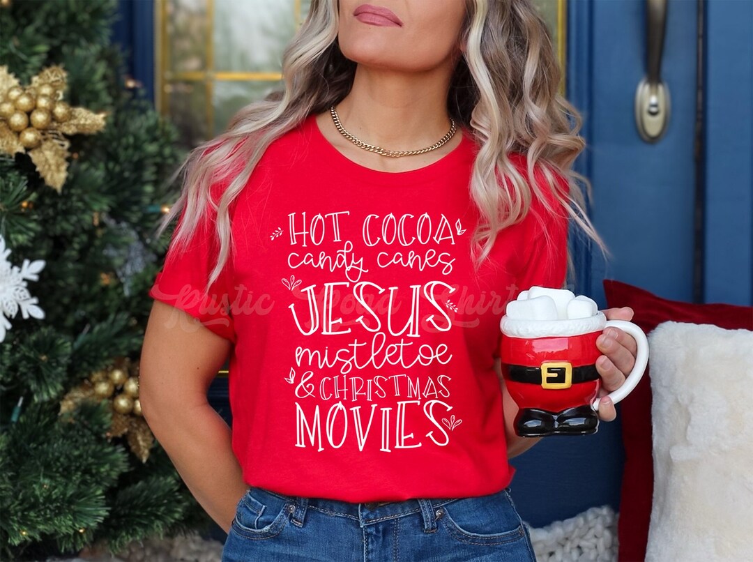 Christian Christmas Shirt, Jesus Christmas Shirt, Family Christmas ...