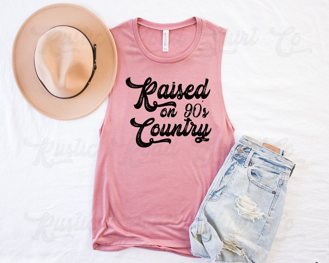 Country Music Tank Top, 90's Country Music Shirt, Country Girl Tank ...