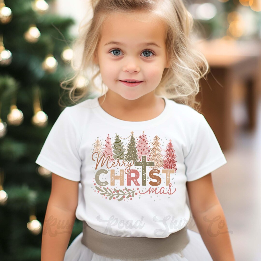 Girls Christmas Shirt, Jesus Christmas Shirt, Toddler Girl Christmas ...