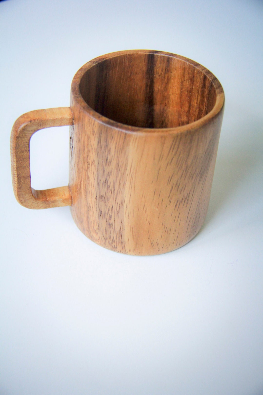 Wooden Coffee Cup, Handmade Tumbler Made of Acacia - Etsy