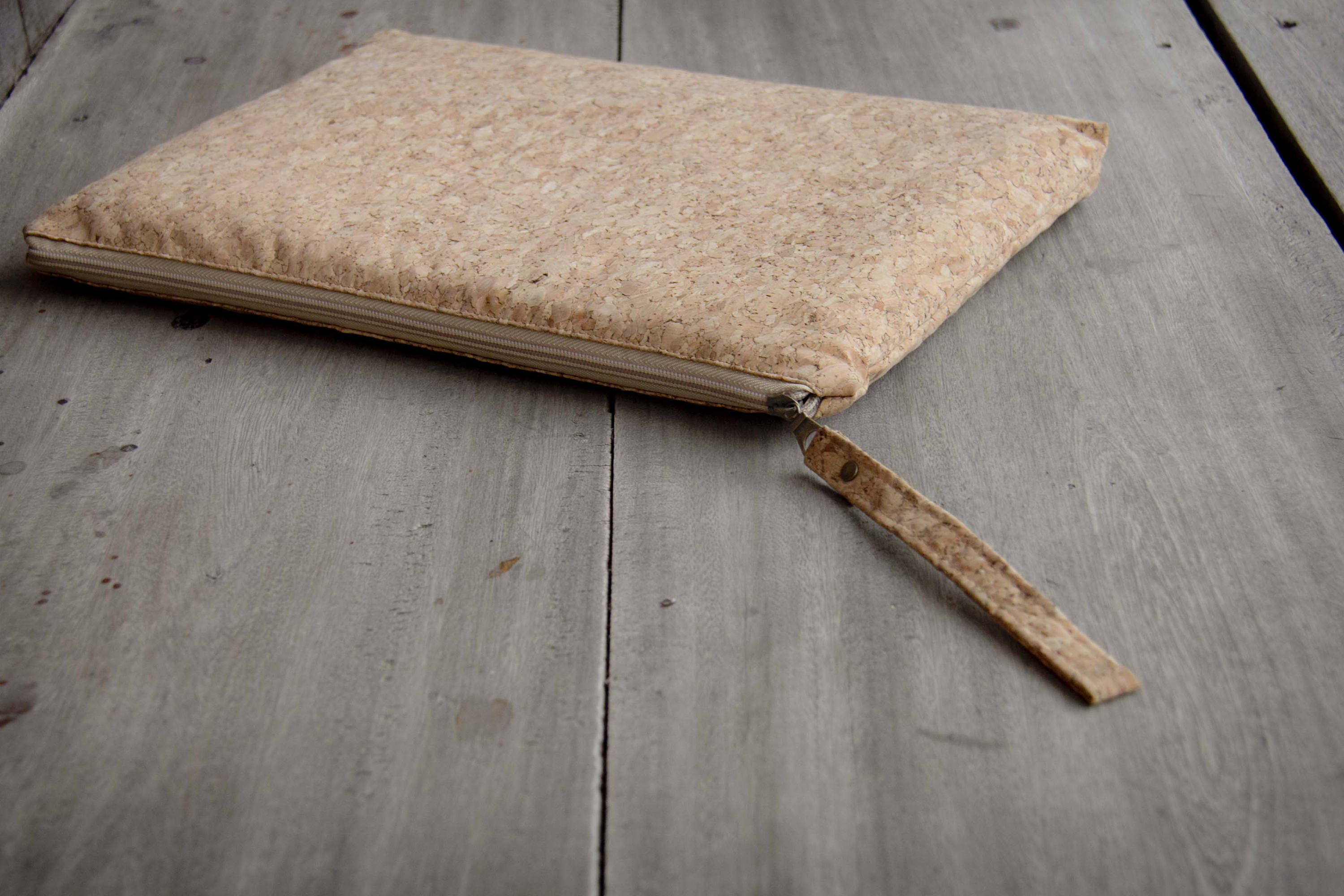 Laptop Sleeve 15 16 Handmade From Cork Classic - Etsy
