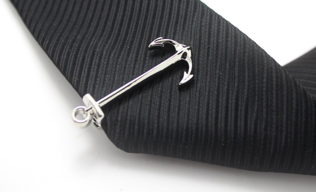Anchor, Sailor Tie Clip, Seaman Accessories, Silver Accessories ...