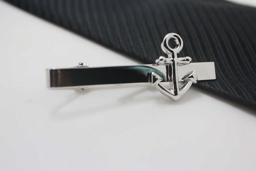 Anchor, Sailor Tie Clip, Seaman Accessories, Silver Accessories ...