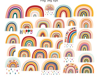 Modern rainbow | Etsy