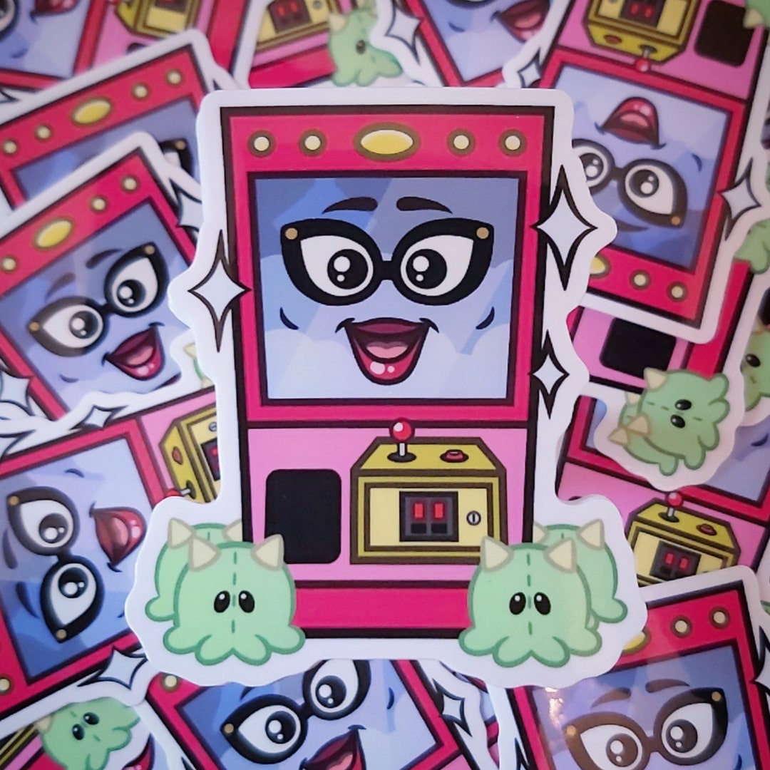 Claw Machine Sticker - Etsy
