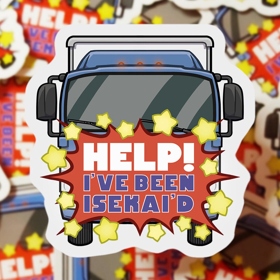 Help! I've Been Isekai'd Stickers - Etsy