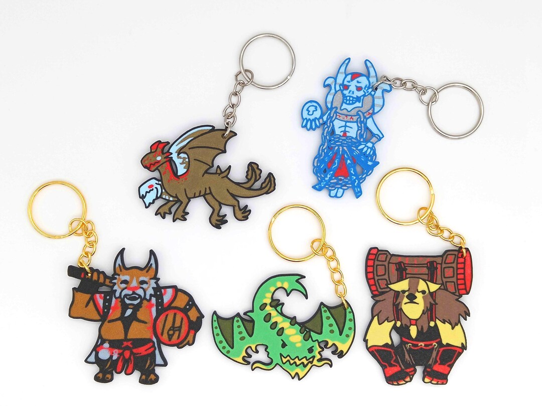 Dota 2 Fanmade Keychain - Etsy