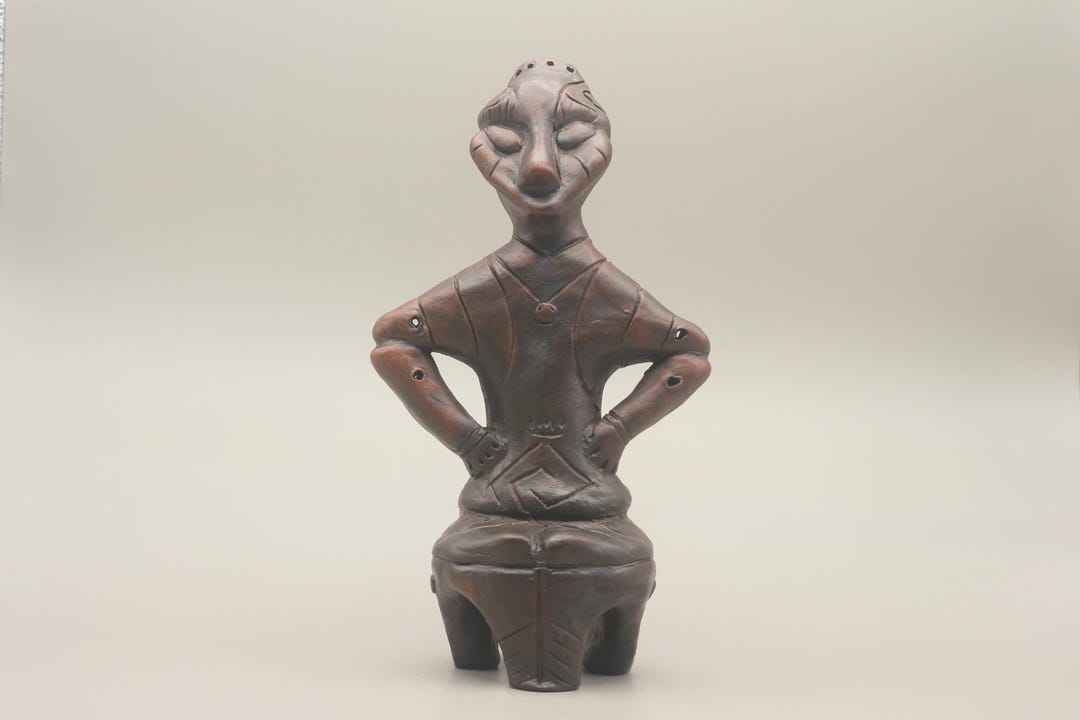 Vinca Culture Idol, Vinca Ceramic Figure - Etsy