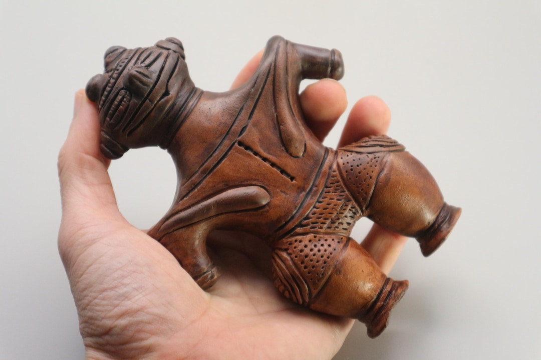 Clay Figurine Dogu, Ceramic Ancient Jomon Era Figurine, Dogu Japan - Etsy