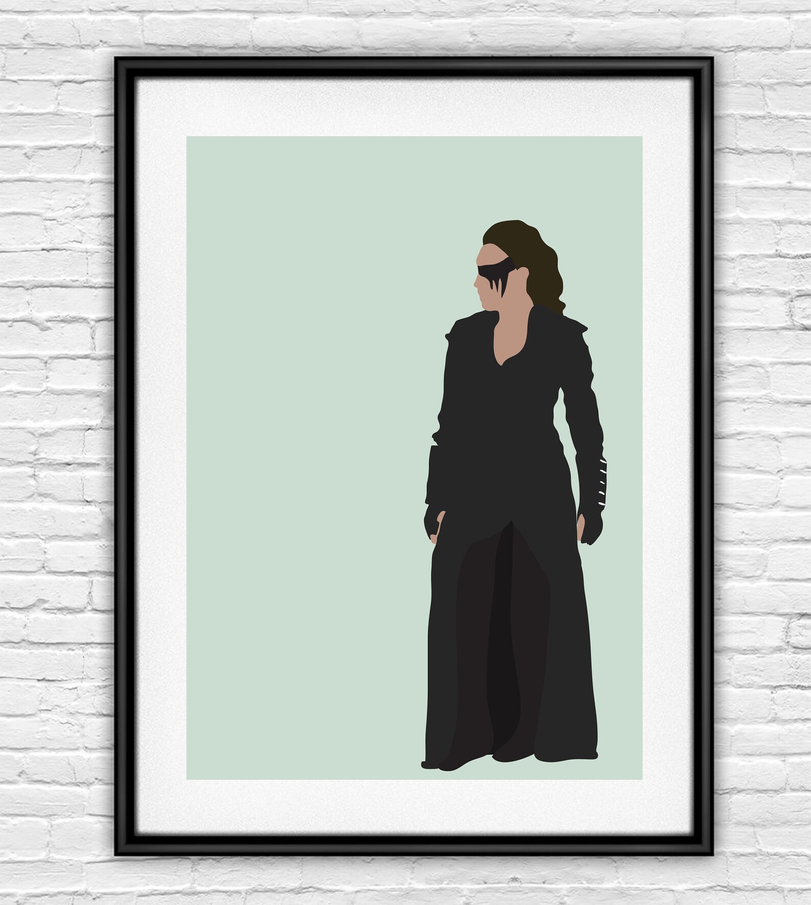Heda Lexa the 100 CW TV Show Poster - Etsy