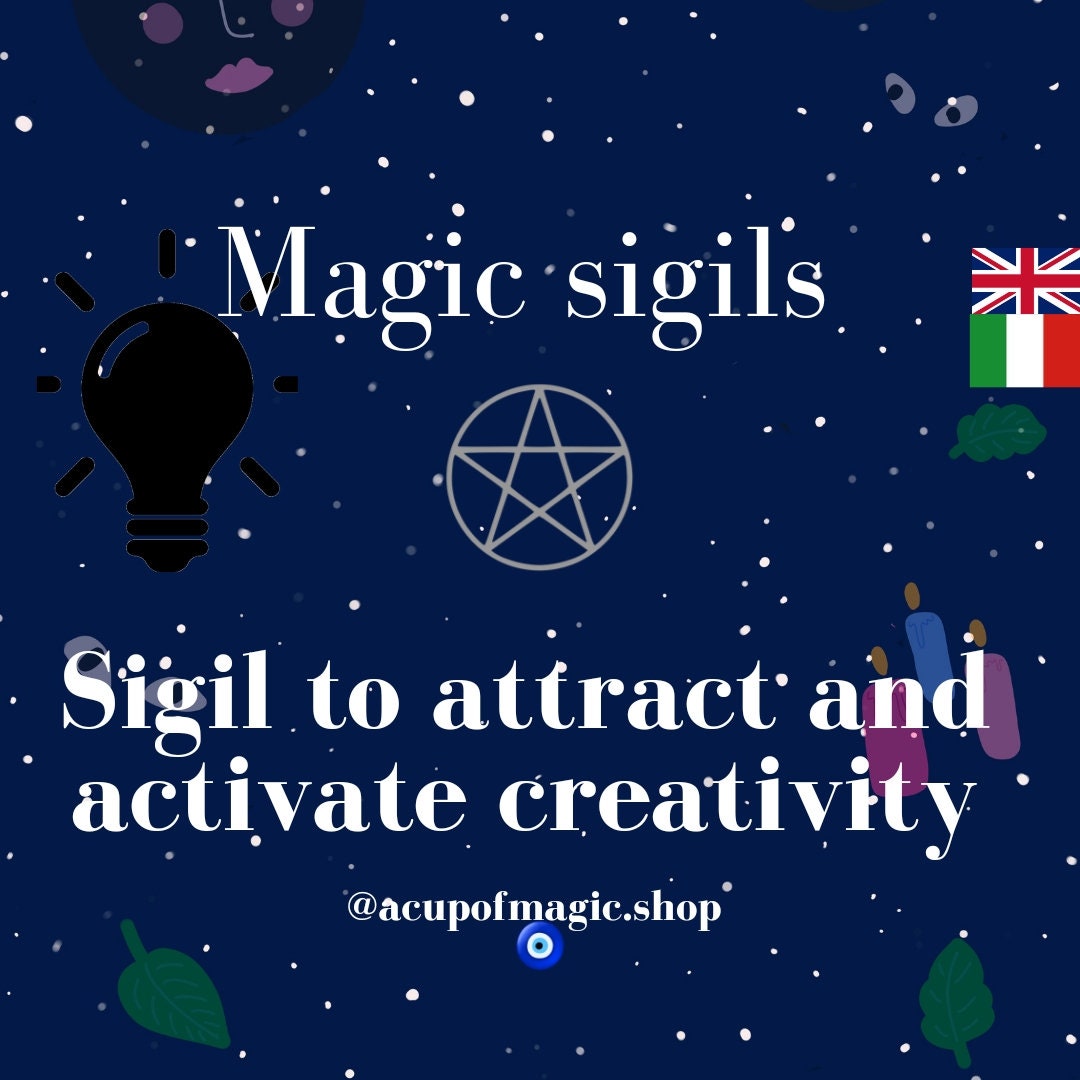 Sigil for Creativity, Ritual, Law Attraction, Sigil, DIY SIGIL ...