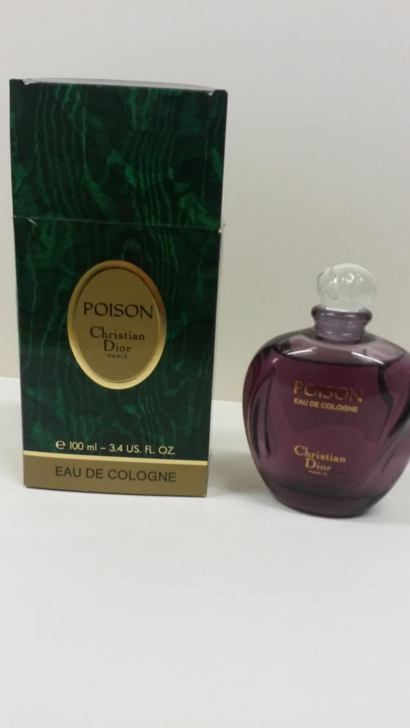 Christian Dior Poison Vintage Cologne Poison 100ml / 3.4 us fl | Etsy