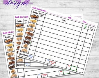 Girl Scout Cookie Booth | Etsy