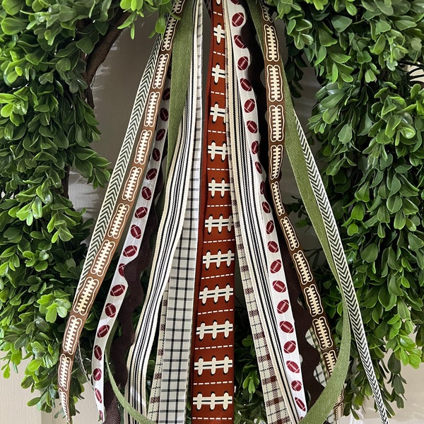 Football Decor Ribbon - Etsy
