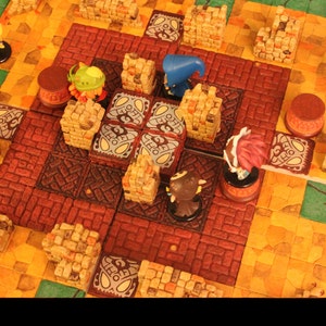 Krosmaster Arena 3D Board Game Modular Construction Kit Choose Your 144 ...