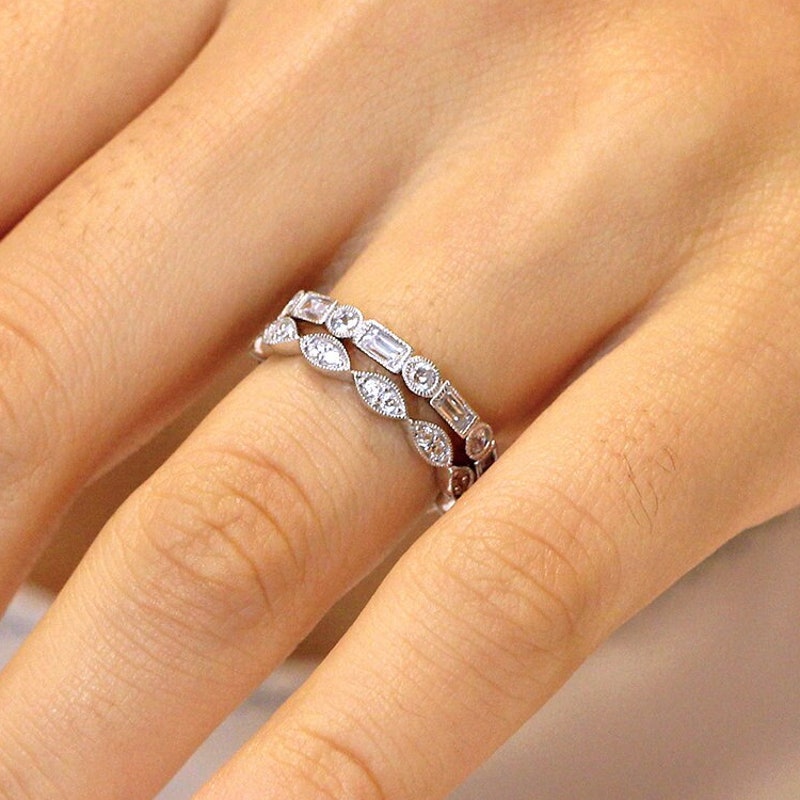 Stackable Rings - Etsy