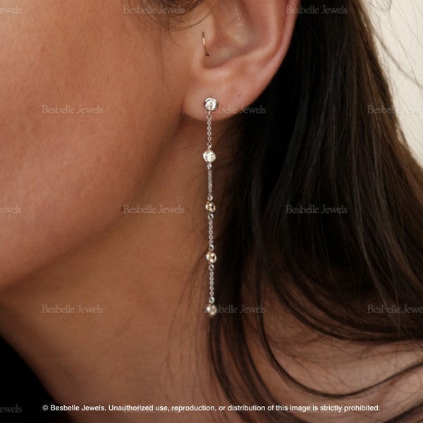 Chain Drop Earrings - Etsy