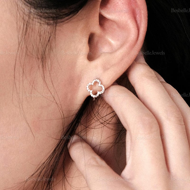 Clover Earrings - Etsy